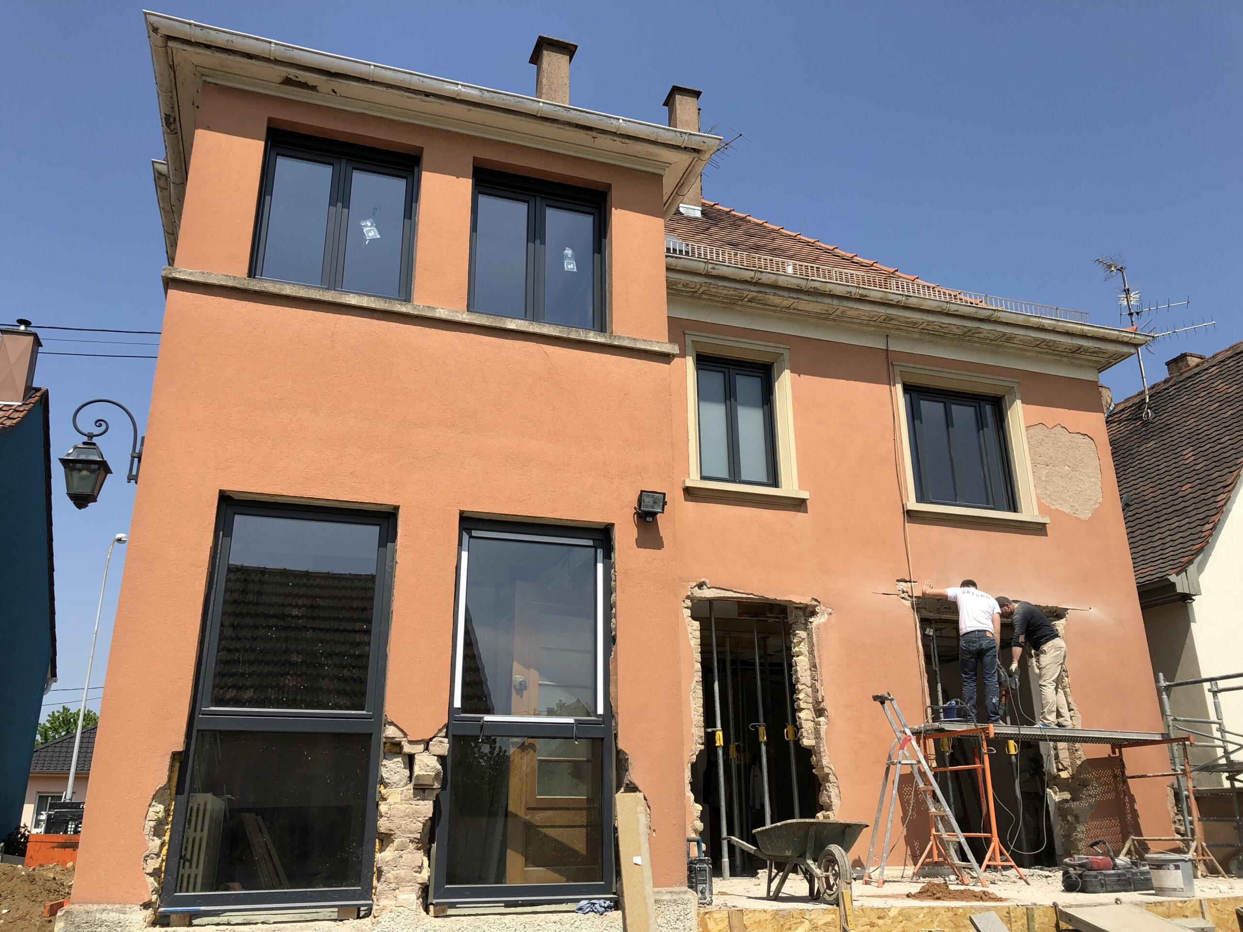 Percement ouverture en façade - Aktabat